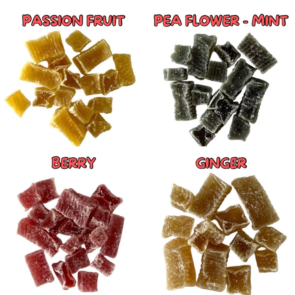 Sea Moss Sample Box – 12 Gummies + Dry Sea Moss + Soaps